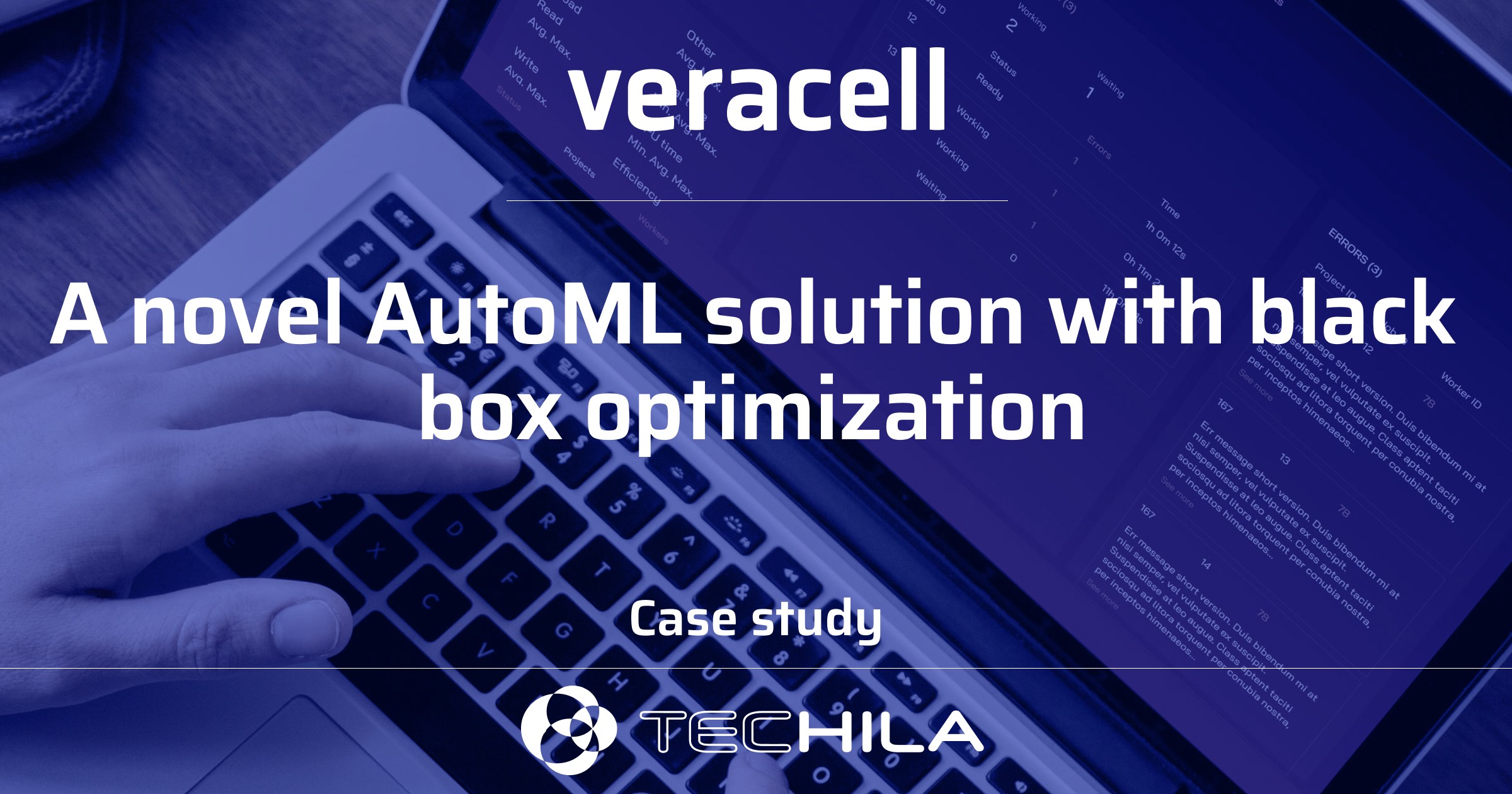 Case Techila: Multi-use AutoML with black box optimization capabilities? We worked with Techila ...